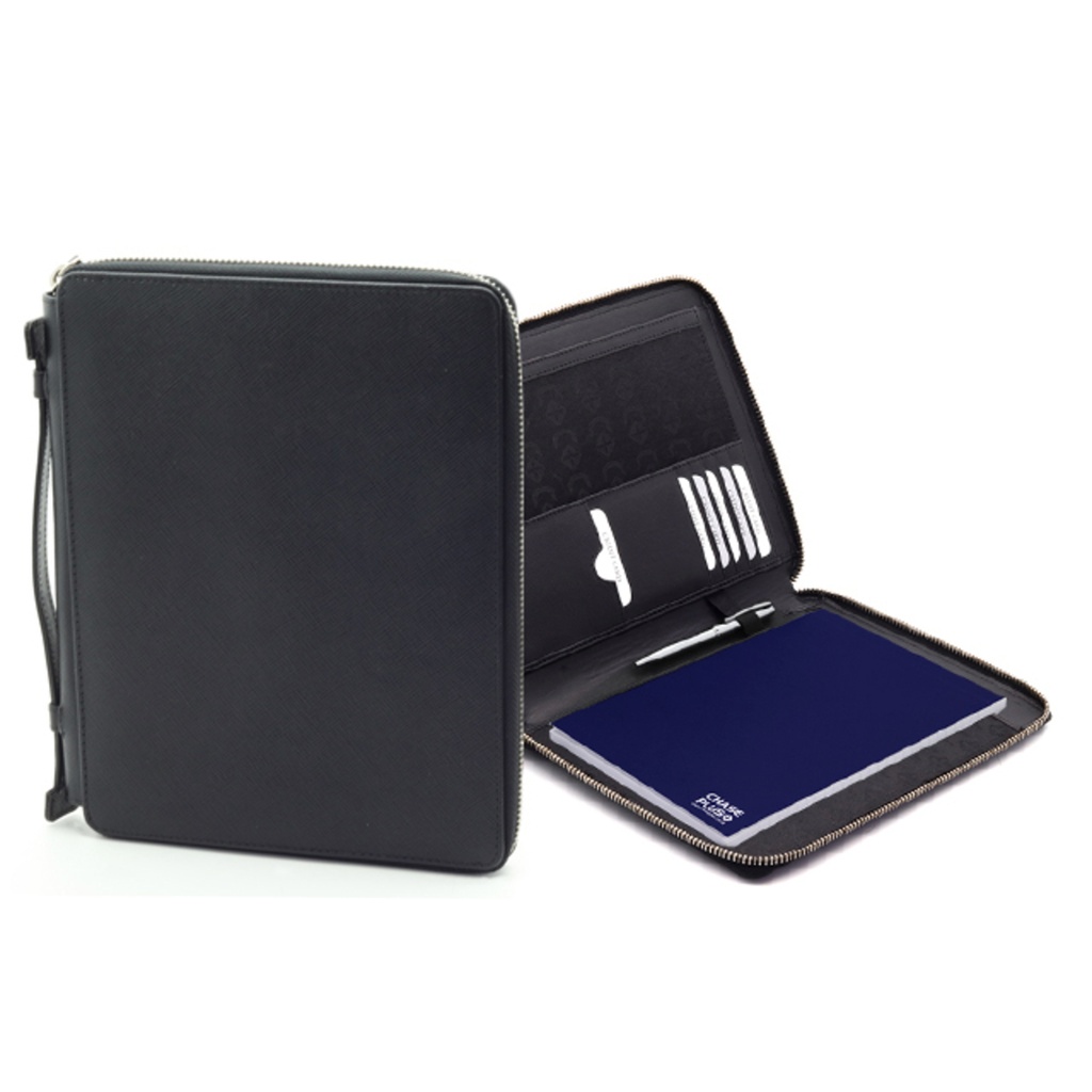 CHASE PLUS Professional PREMIO Travel Folder with Notepad & Pen