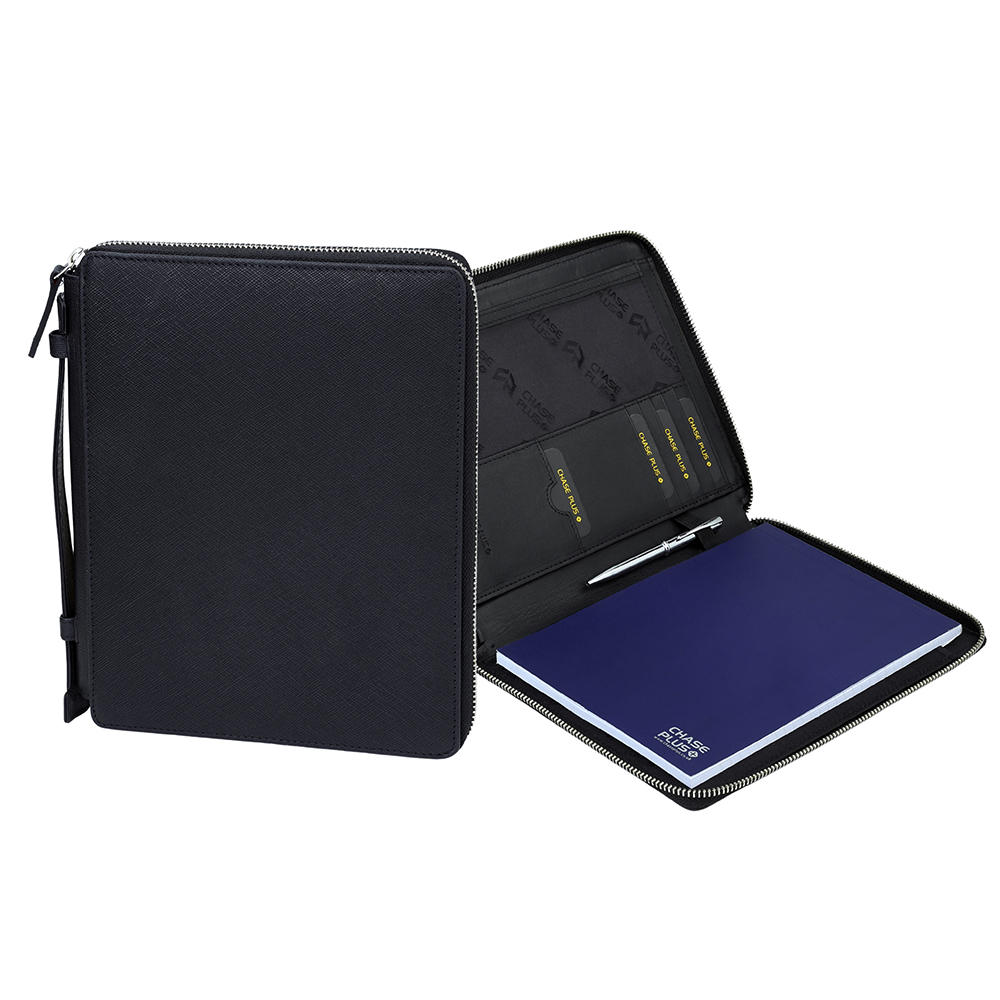 CHASE PLUS Luxury GLASGOW Travel Folder with Notepad & Pen